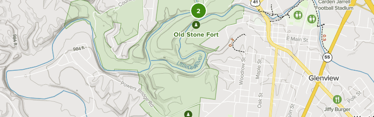 Best trails in Old Stone Fort State Archaeological Park, Tennessee ...