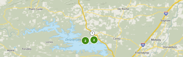 Best 10 Trails in DeGray Lake Resort State Park | AllTrails