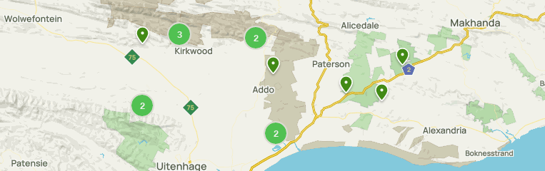 Addo Elephant Park Map