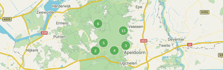 Best 10 Hikes and Trails in Kroondomein het Loo | AllTrails