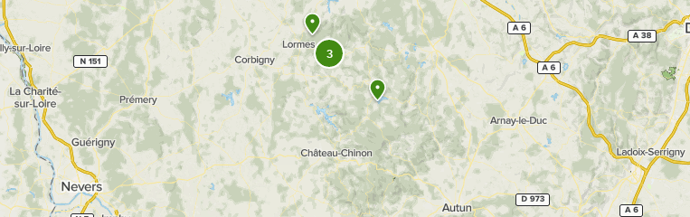 Best Trails in Parc naturel régional du Morvan - Burgundy-Franche-Comté ...