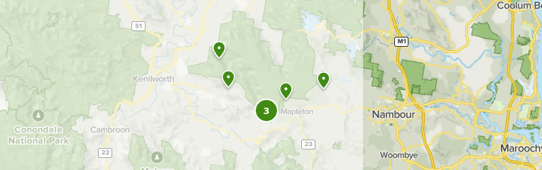 Best Trails in Mapleton Falls National Park - Queensland, Australia ...