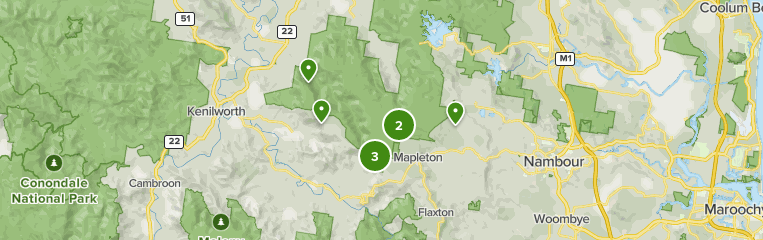 Best Trails in Mapleton Falls National Park - Queensland, Australia ...