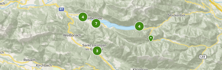 Best 10 Trails in Weissensee Nature Park: Map, Details | AllTrails