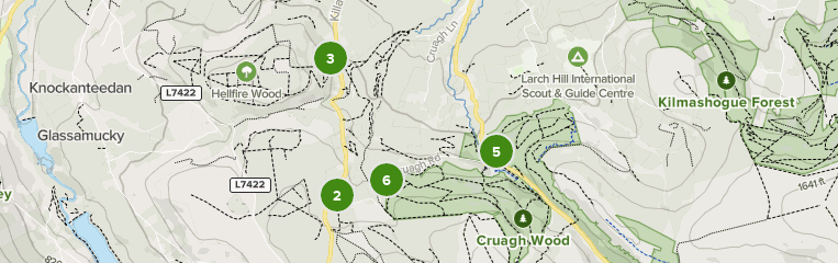 Best 10 Trails in Cruagh, Tibradden & Pine Forest | AllTrails