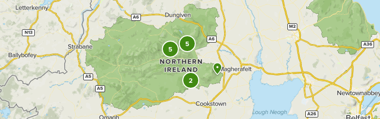 Best Trails in Sperrins Area of Outstanding Natural Beauty - Tyrone ...