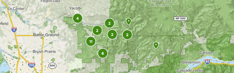 Best 10 Trails in Yacolt Burn State Forest: Map, Details | AllTrails