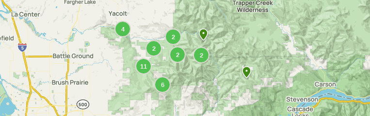 Yacolt Burn State Forest: de 10 beste wandelingen en routes | AllTrails