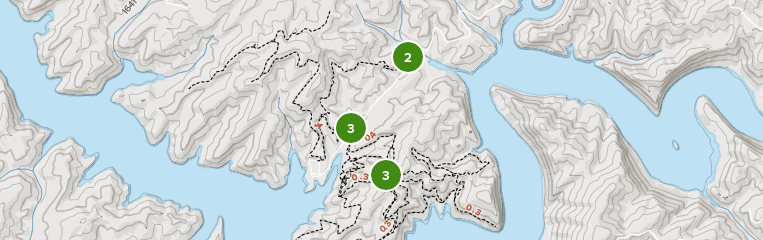 Best 10 Trails in Hanging Dog Recreation Area | AllTrails