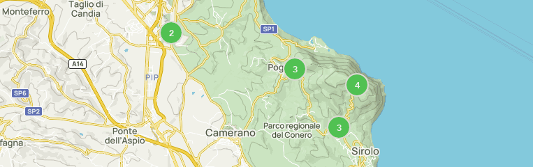 Los 10 mejores senderos y rutas en Parque Natural Regional Monte Conero ...