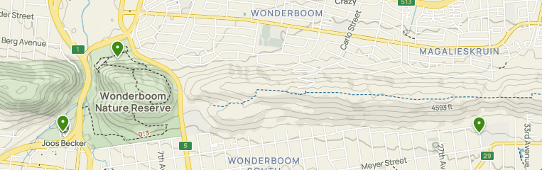 Wonderboom Nature Reserve: de beste routes om te wandelen | AllTrails