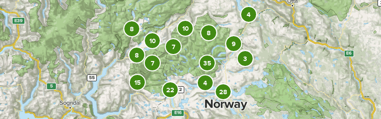 De 10 beste routes in Jotunheimen nasjonalpark | AllTrails
