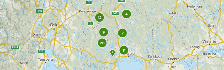 2023 Best 10 Trails in Glaskogen Nature Reserve | AllTrails