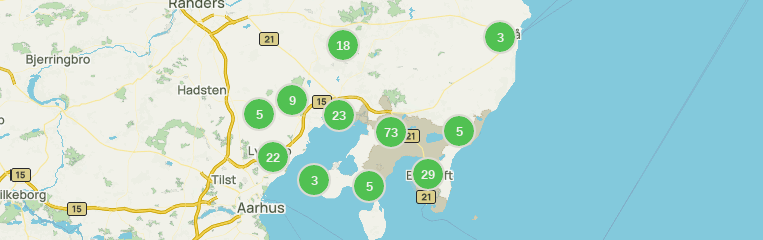 Bedste 10 vandreture og ruter i Nationalpark Mols Bjerge | AllTrails