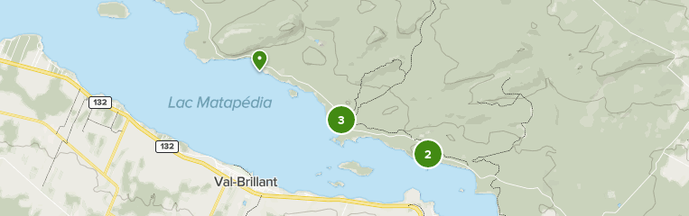 De 10 beste routes in Parc Regional de la Seigneurie-du-lac-Matapédia ...