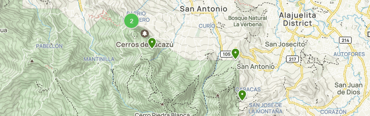 Best 10 Hiking Trails in Zona Protectora Cerro de Escazú | AllTrails