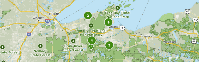 Best Trails in Bayfield County Forest | AllTrails