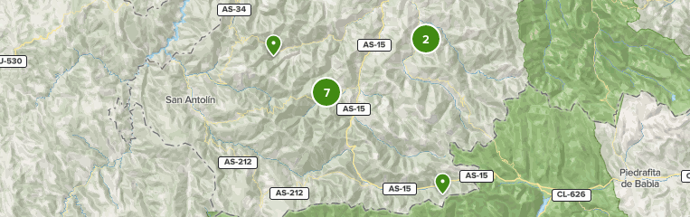 Os melhores trilhos em Parque Natural Fuentes del Narcea, Degaña e ...