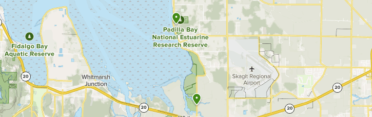 Best Trails in Padilla Bay National Estuarine Research Reserve: Map ...