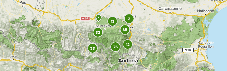 Best 10 Trails in Parc naturel régional des Pyrénées Ariégeoises ...