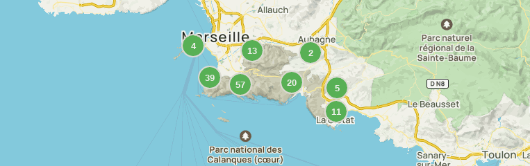 I 10 migliori sentieri e percorsi di trekking di Calanques National ...