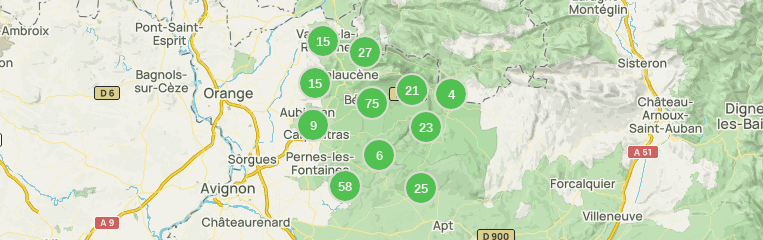 Best 10 Hikes and Trails in Mont-Ventoux Regional Nature Park | AllTrails
