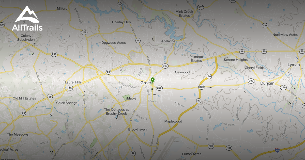 Best hikes and trails in Greer City Park | AllTrails