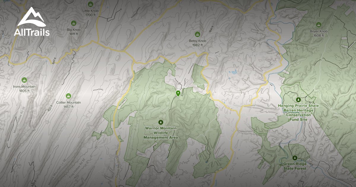 Best hikes and trails in Warrior Mountain Wildlife Management Area ...