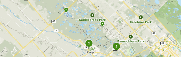 Best Trails in Carp Hills Municipal Nature Reserve: Map, Details ...