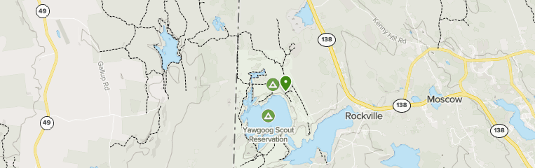 Los 10 mejores senderos en Yawgoog Scout Reservation | AllTrails