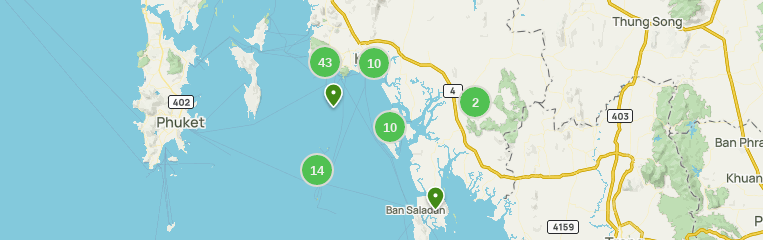 Los 10 mejores senderos y rutas en Hat Noppharat Thara - Mu Koh Phi Phi ...