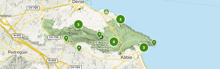 Los 10 mejores senderos en Parque Natural del Montgó | AllTrails