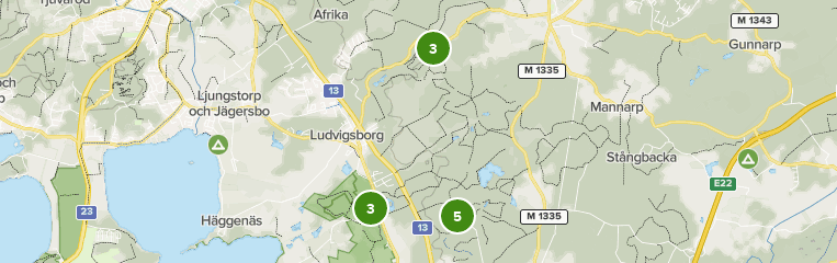 Best 10 Trails in Fulltofta naturreservat | AllTrails