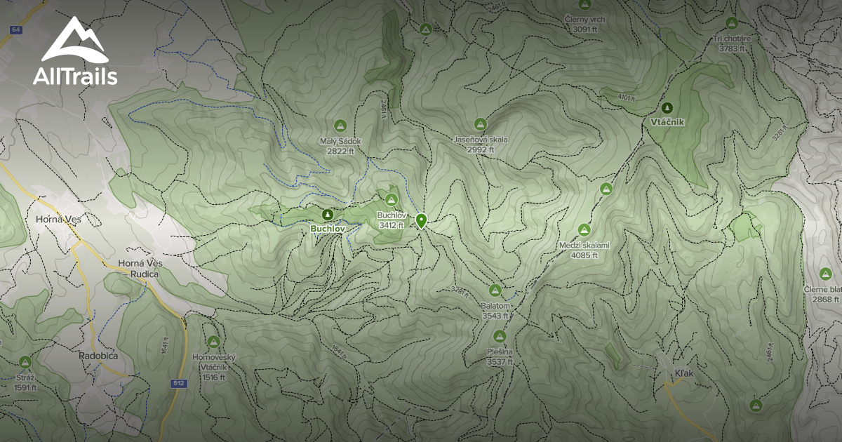 10 Best long trails in Chránená krajinná oblasť (CHKO) Ponitrie | AllTrails
