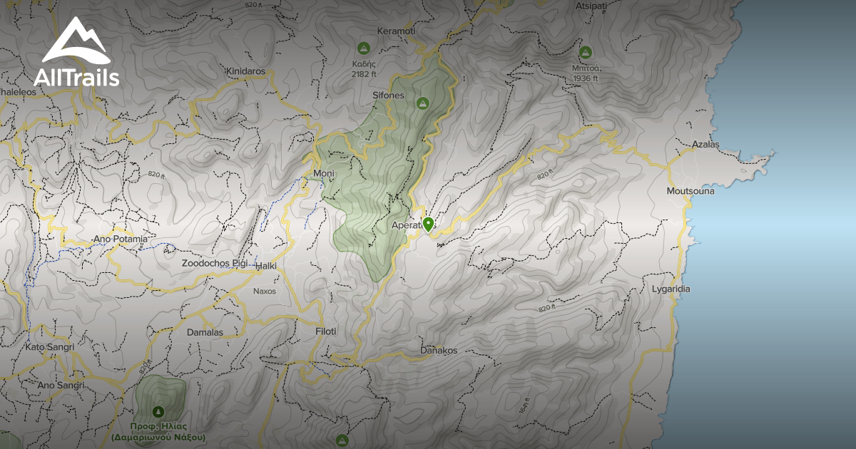 Best hikes and trails in Fanari Filoti Naxou | AllTrails