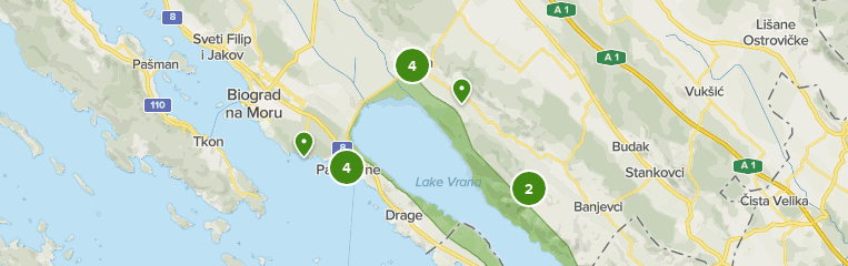 Best 10 Trails in Park prirode Vransko jezero | AllTrails
