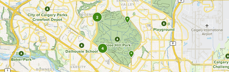 Best 10 Trails in Nose Hill Park: Map, Details | AllTrails