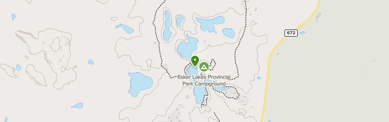 Los mejores senderos y rutas en Esker Lakes Provincial Park | AllTrails