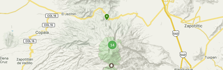 Best 10 Hikes and Trails in Volcán Nevado de Colima National Park ...