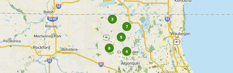 Best Trails in McHenry County Conservation District: Map, Details ...