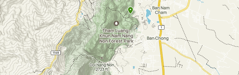 Best Hikes and Trails in Tham Luang - Khun Nam Nang Non National Park ...