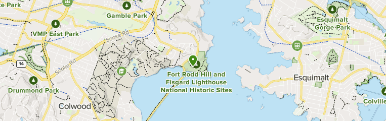 Best trails in Fort Rodd Hill and Fisgard Lighthouse National Historic ...