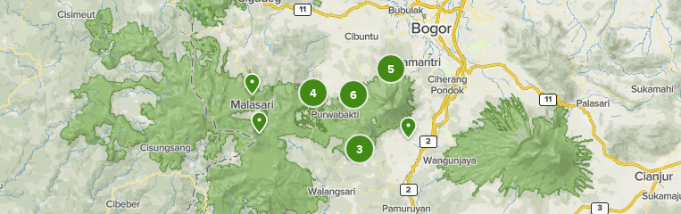 De 10 beste routes in Mount Halimun Salak National Park | AllTrails