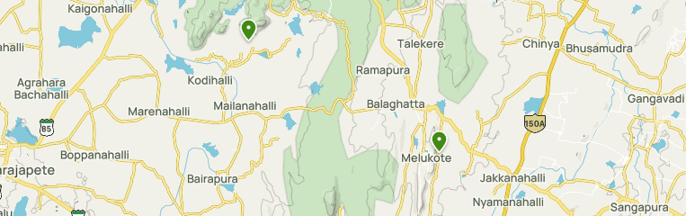 Melkote Temple Wildlife Sanctuary: de beste routes om te wandelen ...