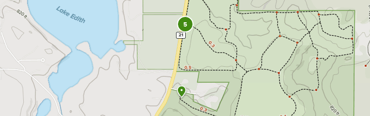 Best Trails in Belwin Conservancy: Stagecoach Prairie: Map, Details ...