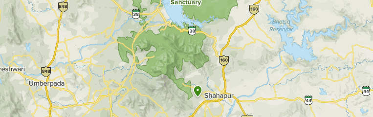 Bedste 10 ruter i Tansa Wildlife Sanctuary | AllTrails