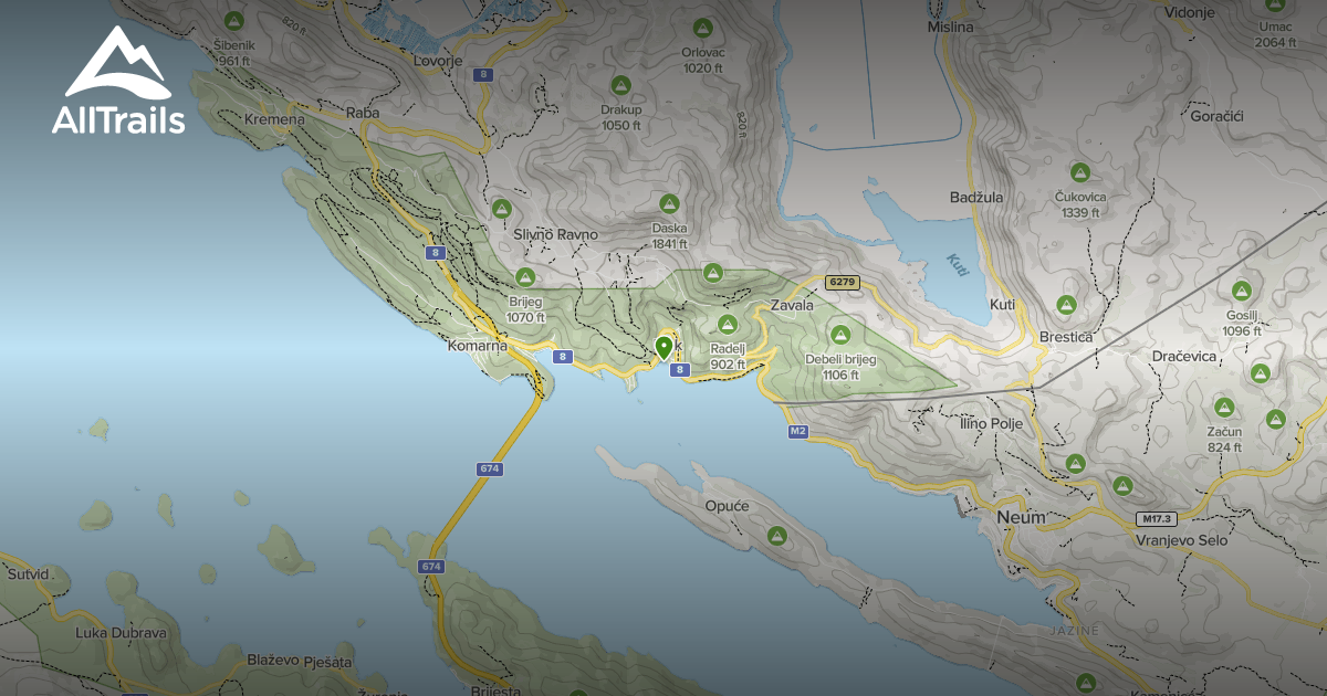 Best hikes and trails in Malostonski zaljev i Malo more | AllTrails