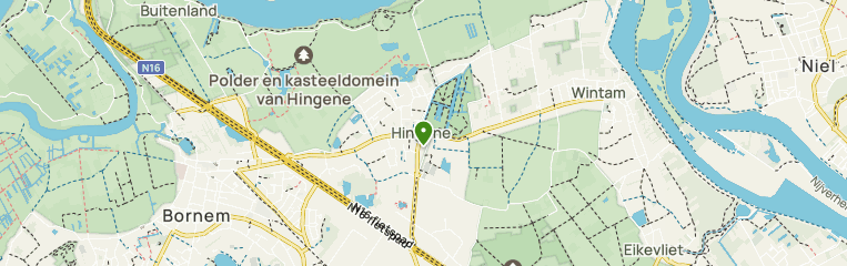 Los mejores senderos y rutas en Polder en kasteeldomein van Hingene ...