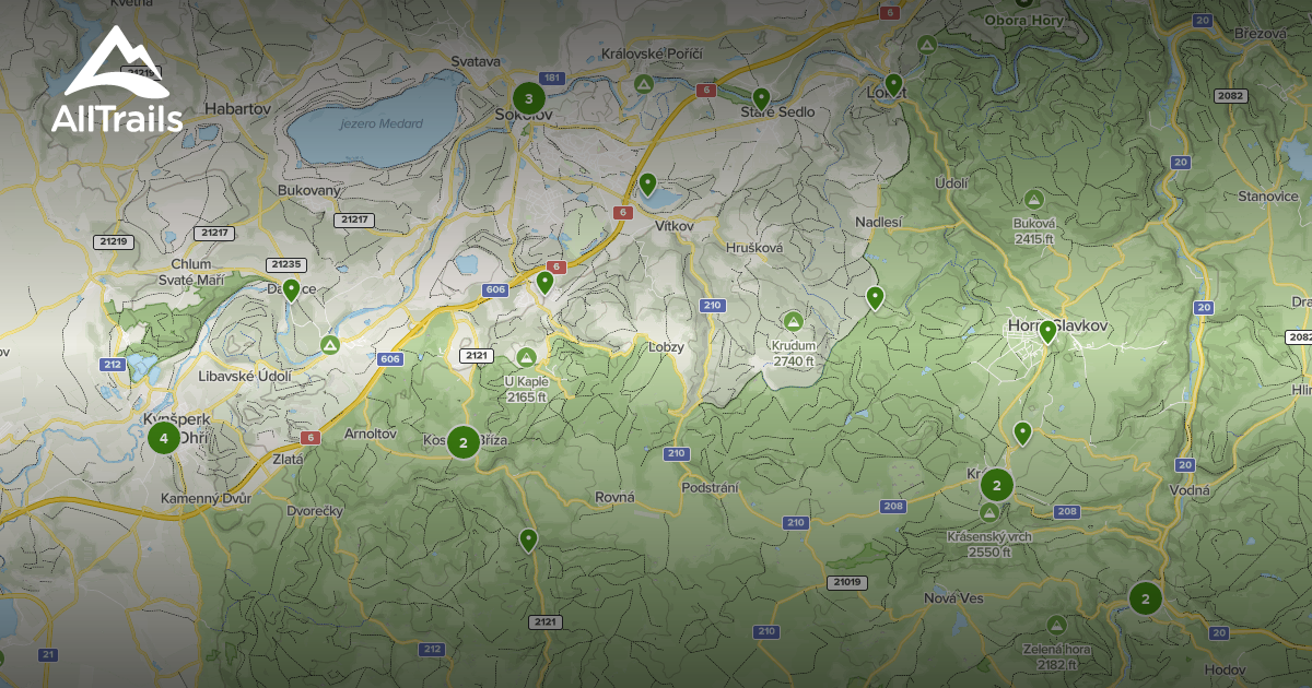 10 Best historic site trails in Protected Landscape Area Slavkov Forest ...