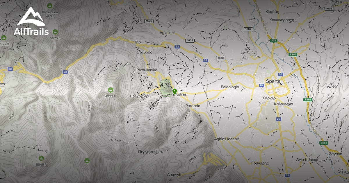 Best hikes and trails in Archaeological Site of Mystras | AllTrails